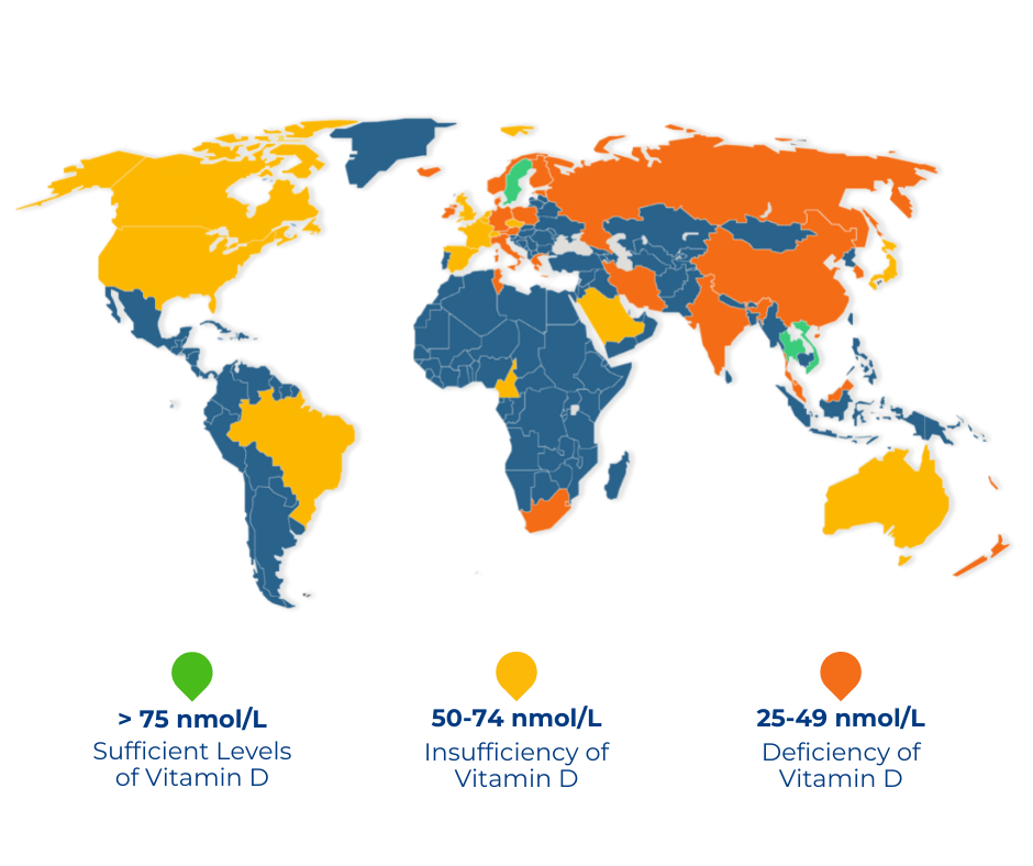 Vitamin D Deficiency Map